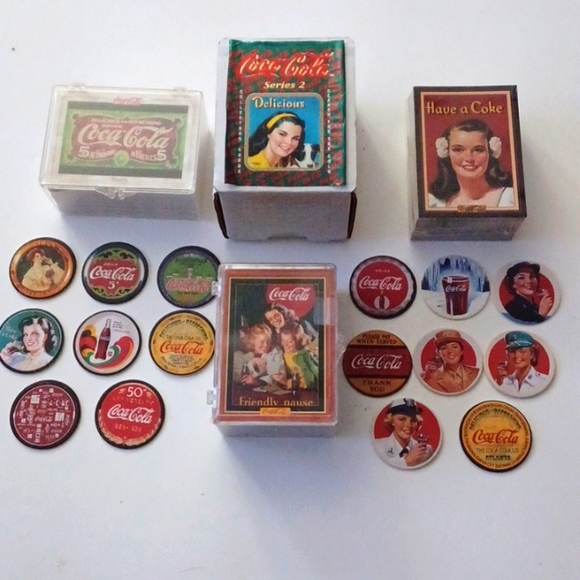 Coca Cola | Games | Coca Cola Rare Complete Series 2 3 4 Collector Card ...